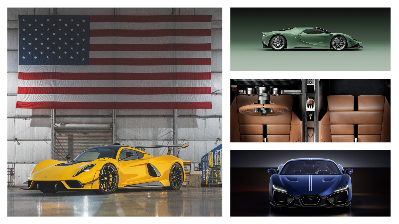 Three ultra-high-performance hypercars launching in 2026
